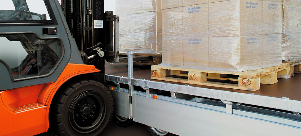 Medax - space frame flatbed trailers - Anssems