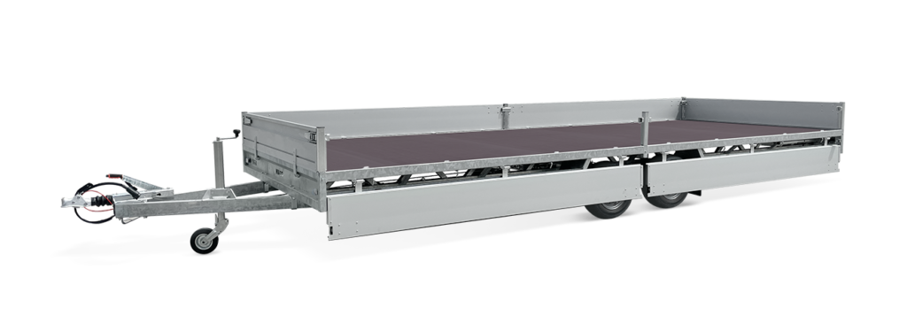 Medax - tandem flatbed trailers - Hulco